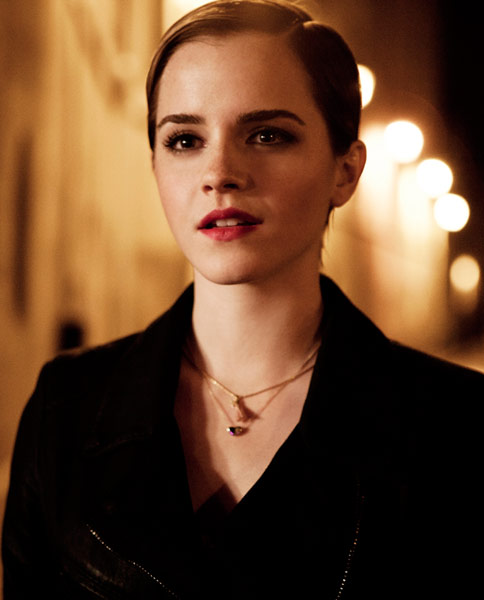 New official Emma Watson Lancôme Trésor Midnight Rose perfume ad ...