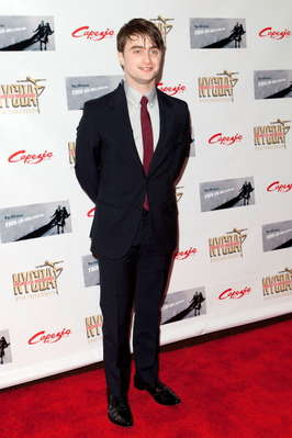 Dan Radcliffe attends Fred & Adele Astaire awards, with Sean Hayes at ...